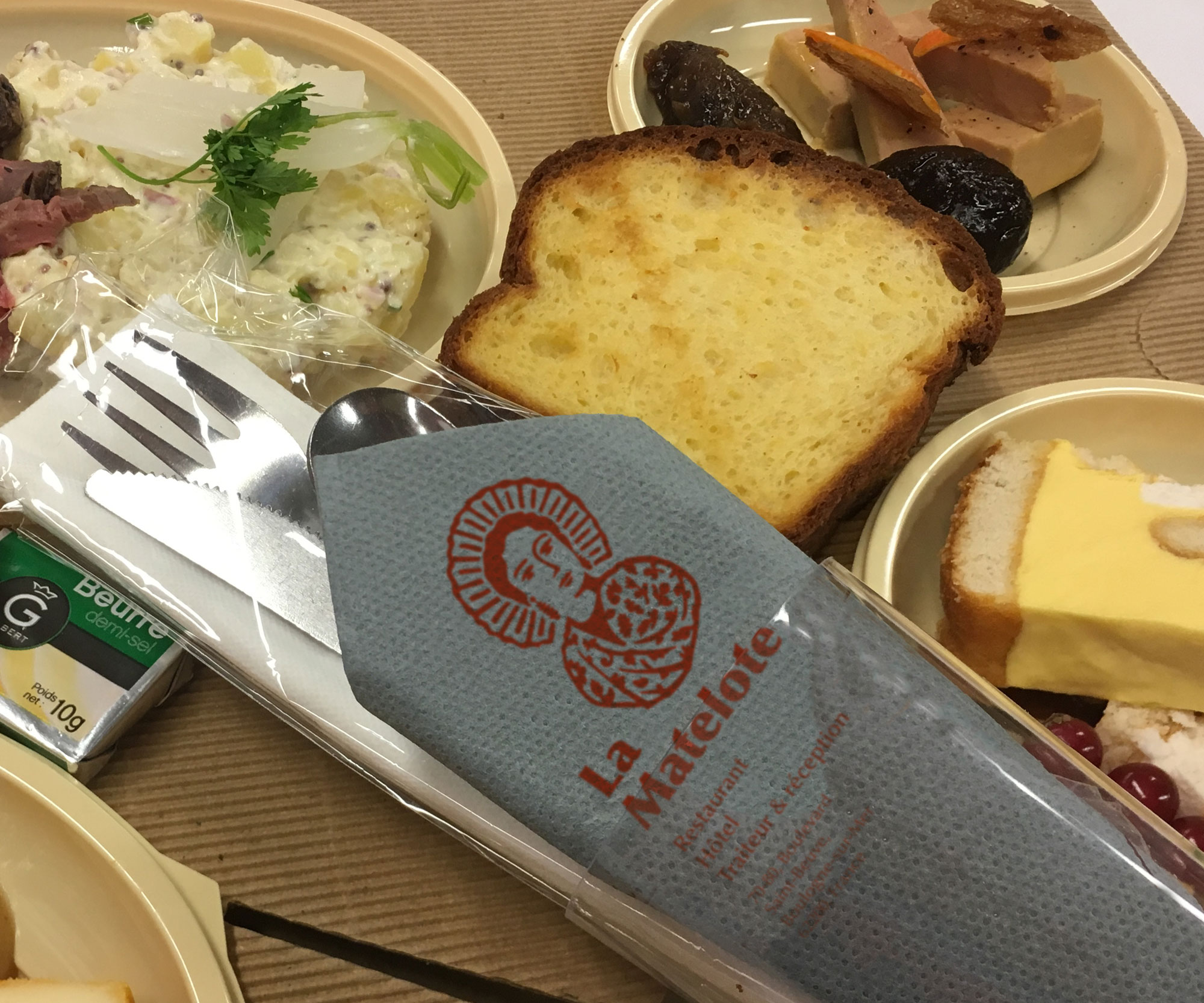 Plateaux repas - La Matelote. Hôtel **** - Restaurant 1*Michelin